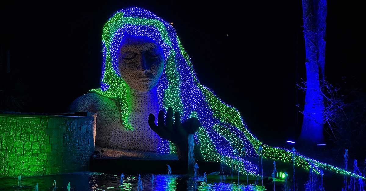 Atlanta Botanical Gardens Lights Garden Lights, Holiday Nights: